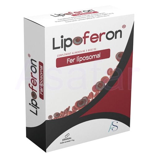 LIPOFERON, 190 mg/14 mg, 30 gél – Fiche médicament