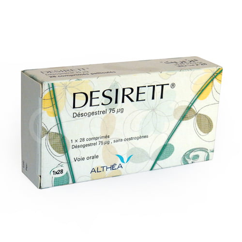 DESIRETT, 75 µg, 28 cp pellic – Fiche médicament