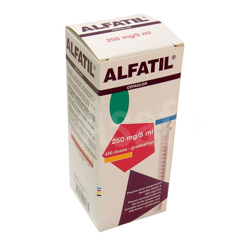 ALFATIL, 250 mg, 1 flac 60 ml – Fiche médicament