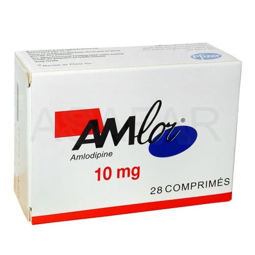 AMLOR, 10 mg, 28 cp – Fiche médicament