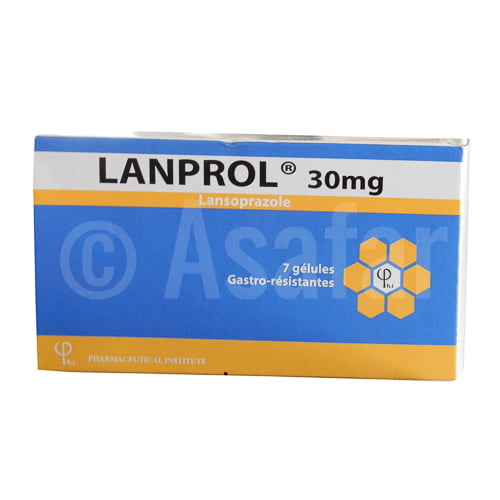 LANPROL, 30 mg, 1 flac 14 gél – Fiche médicament
