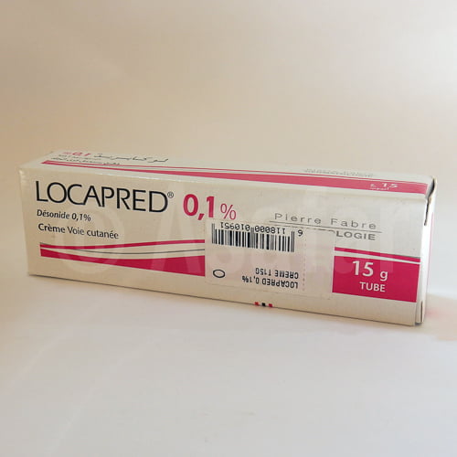 LOCAPRED 0,1%, 0,1 g, 1 tube 15 g – Fiche médicament