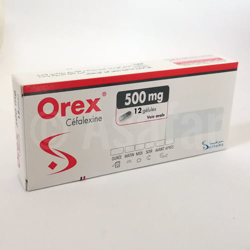 OREX, 500 mg, 12 gél – Fiche médicament
