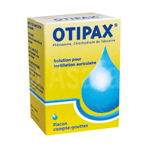 OTIPAX 1%/ 4%, 10 mg / 40 mg, 1 flac 20 ml – Fiche médicament