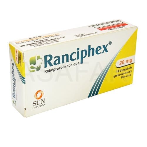 RANCIPHEX, 20 mg, 14 cp gastrorés – Fiche médicament
