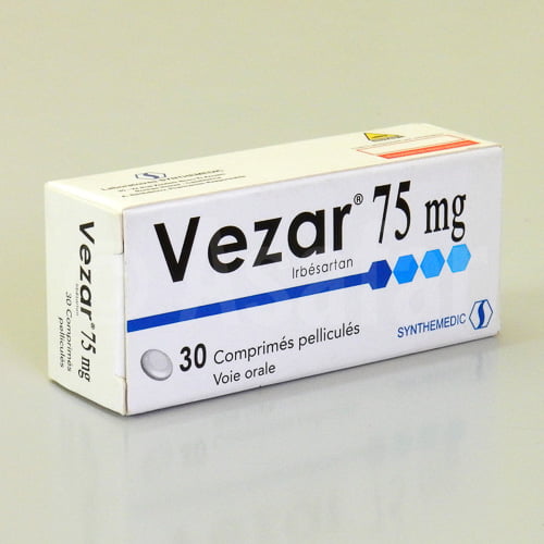 VEZAR, 75 mg, 30 cp pellic – Fiche médicament