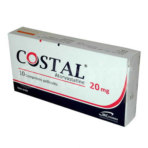 COSTAL, 20 mg, 10 cp pellic – Fiche médicament