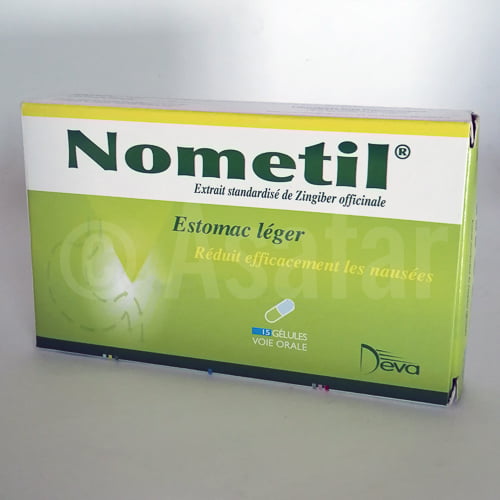 NOMETIL, 250 mg, 15 gél – Fiche médicament