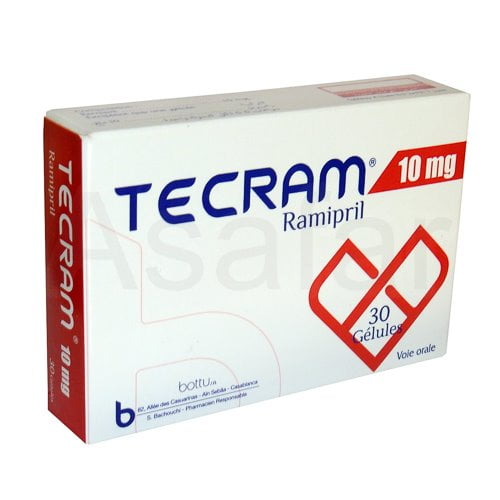 TECRAM, 10 mg, 30 gél – Fiche médicament